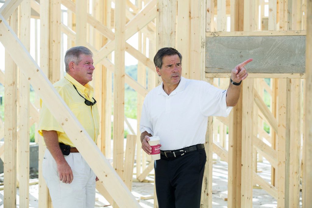 Homebuilding begins at The Lakes at Harveston as fitness center completed