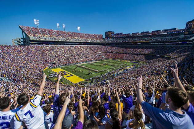 The LSU football shuttle service is back