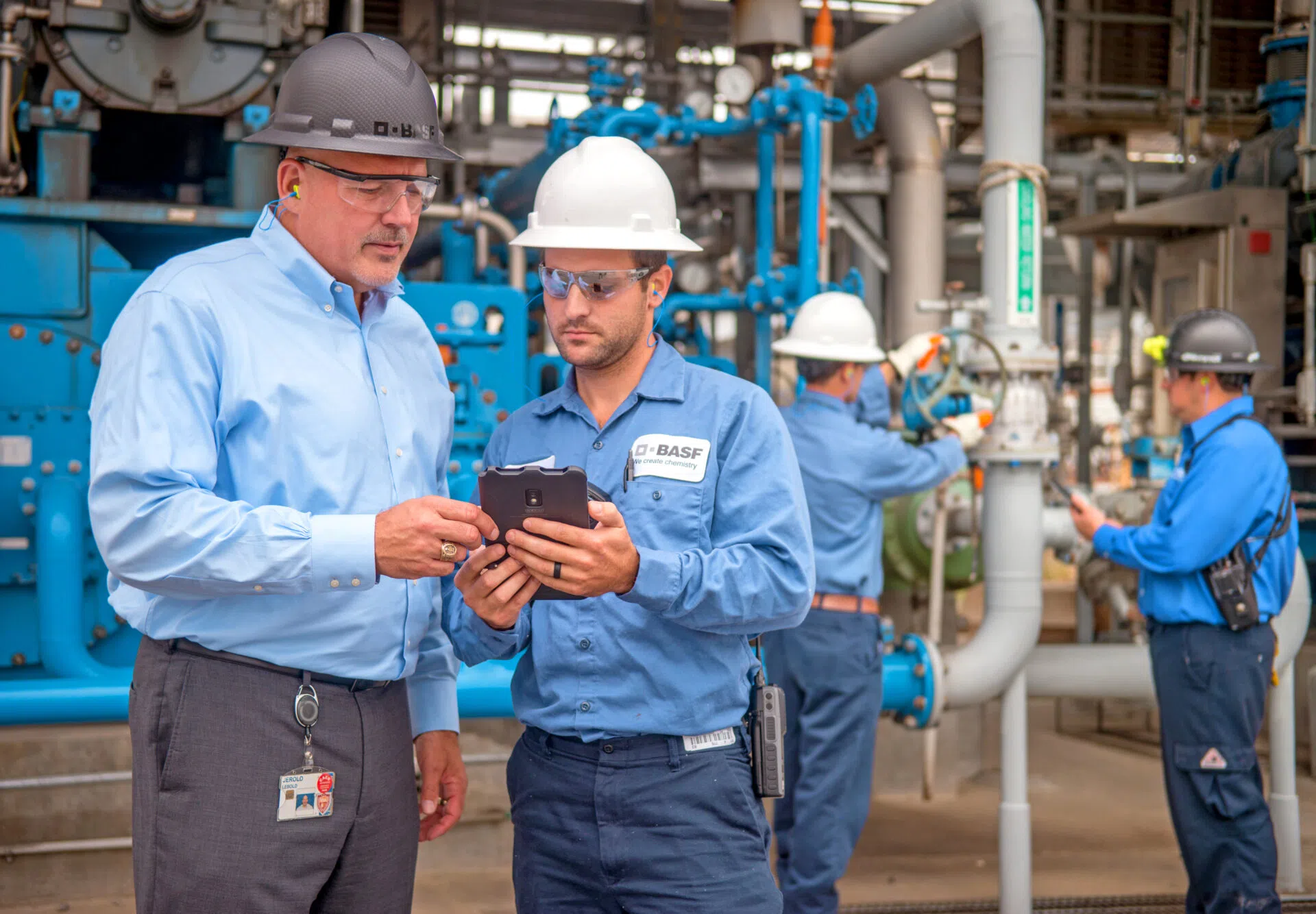 How is BASF fostering its next generation of employees?