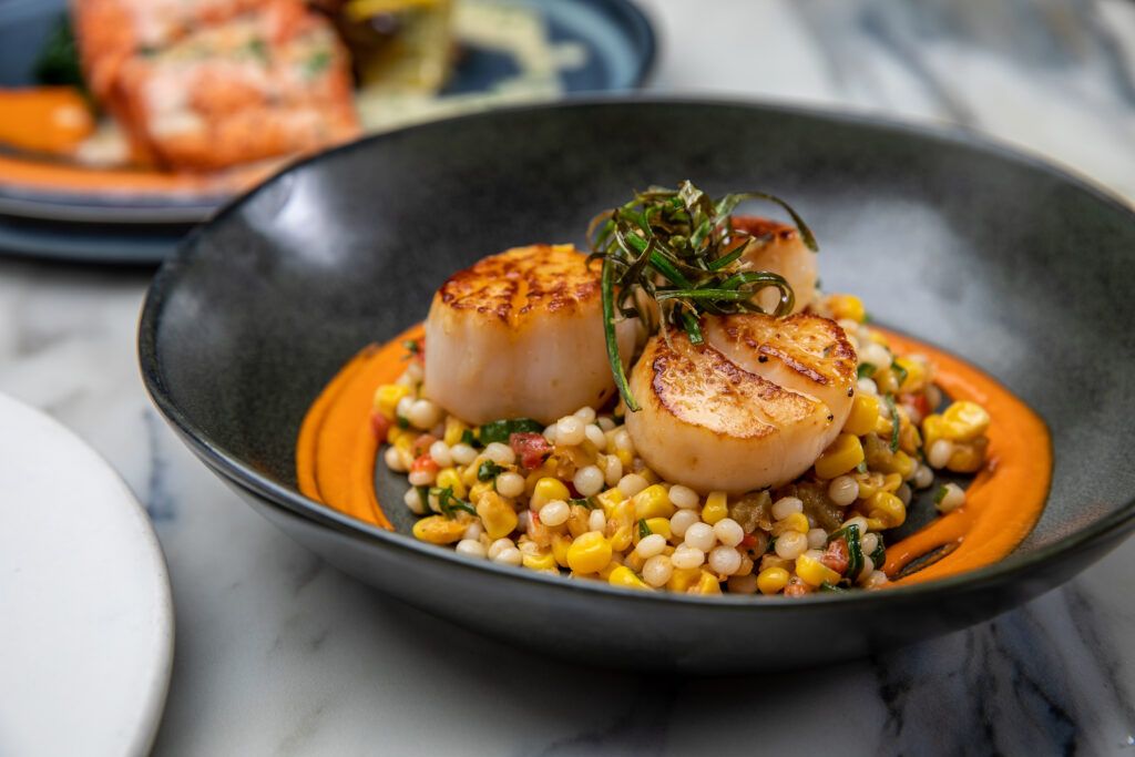 Meal of the Month, sponsored by Jubans: Seared diver scallops
