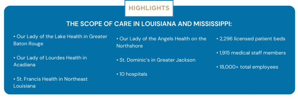 Franciscan Missionaries Of Our Lady Health System: Steering Louisiana ...