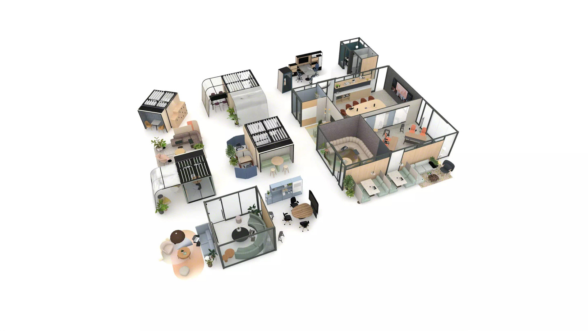 Frost-Barber: Designing spaces that balance privacy and engagement