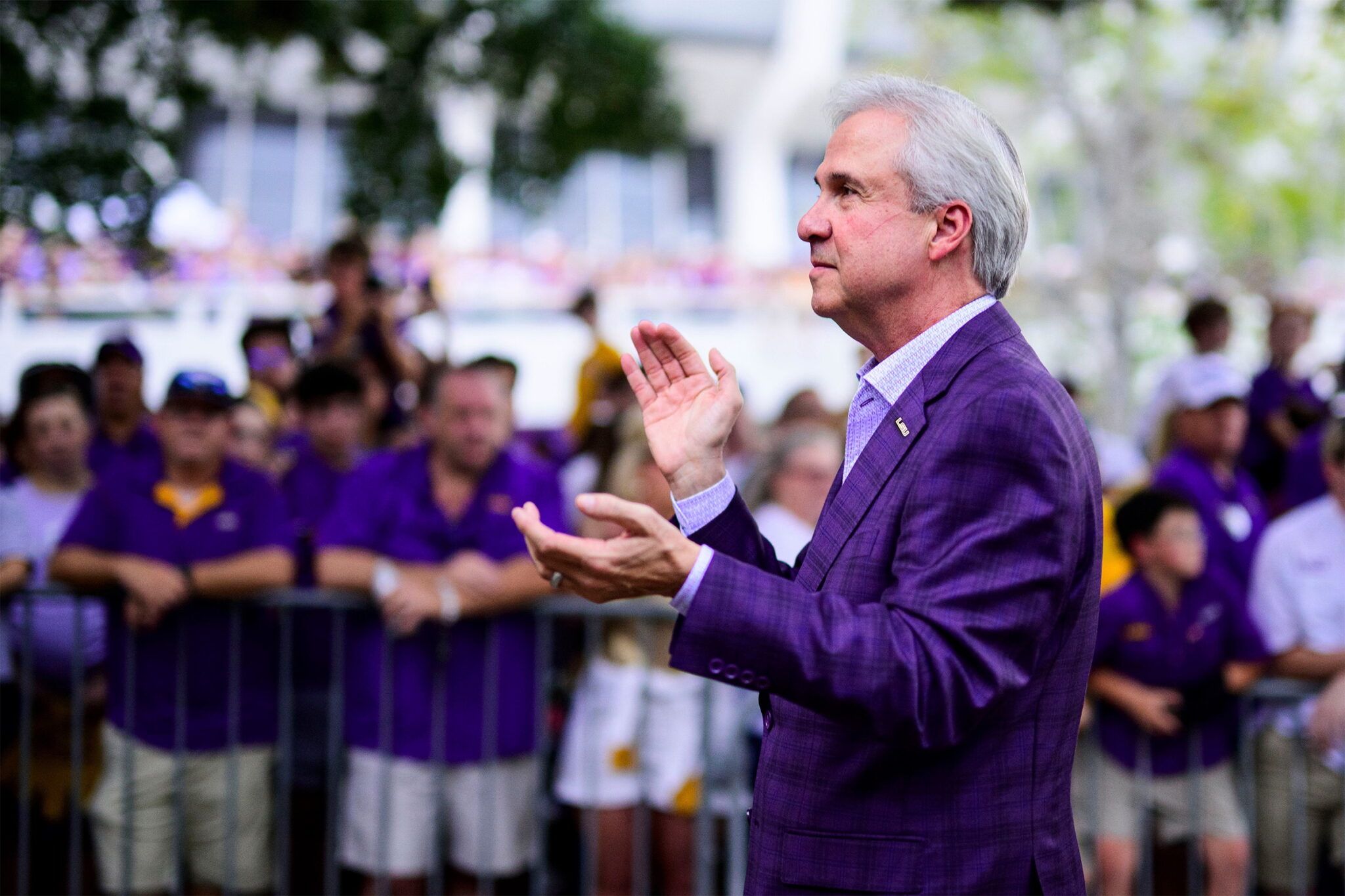LSU President Wade Rousse has a private sector playbook, a 4 a.m. alarm ...